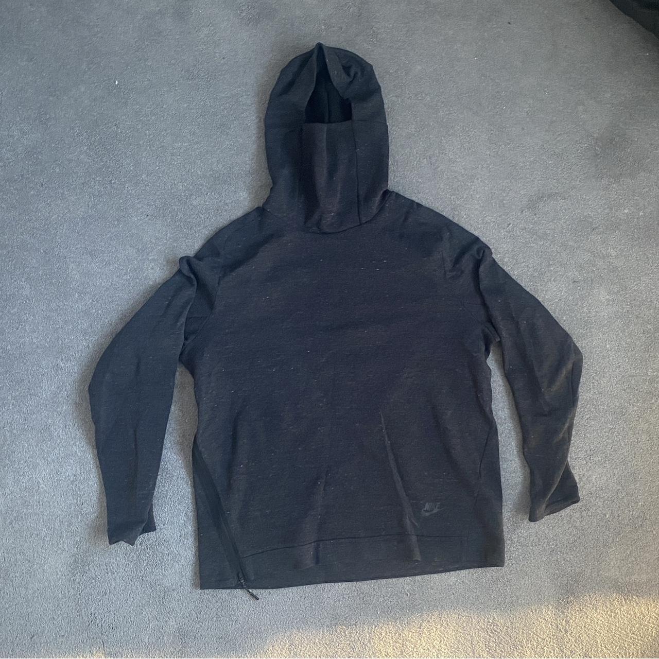 Nike Tech Hoodie with built in mask - Depop