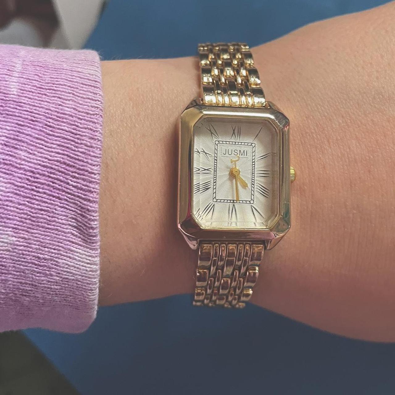 JUSMI Wrist watch ⌚️ Gently used. Very easy to clasp... | Depop