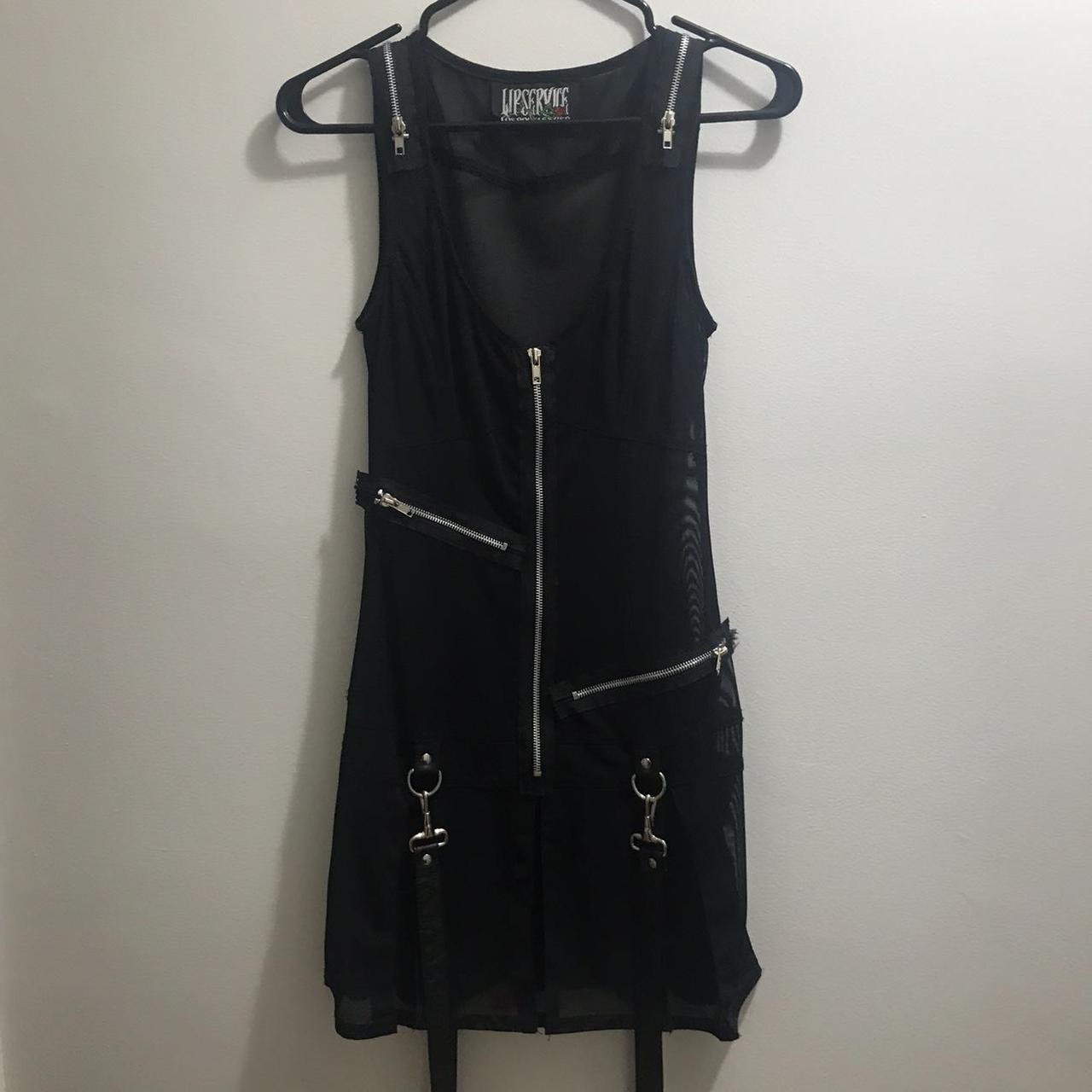 Lip Service Women's Black Dress | Depop