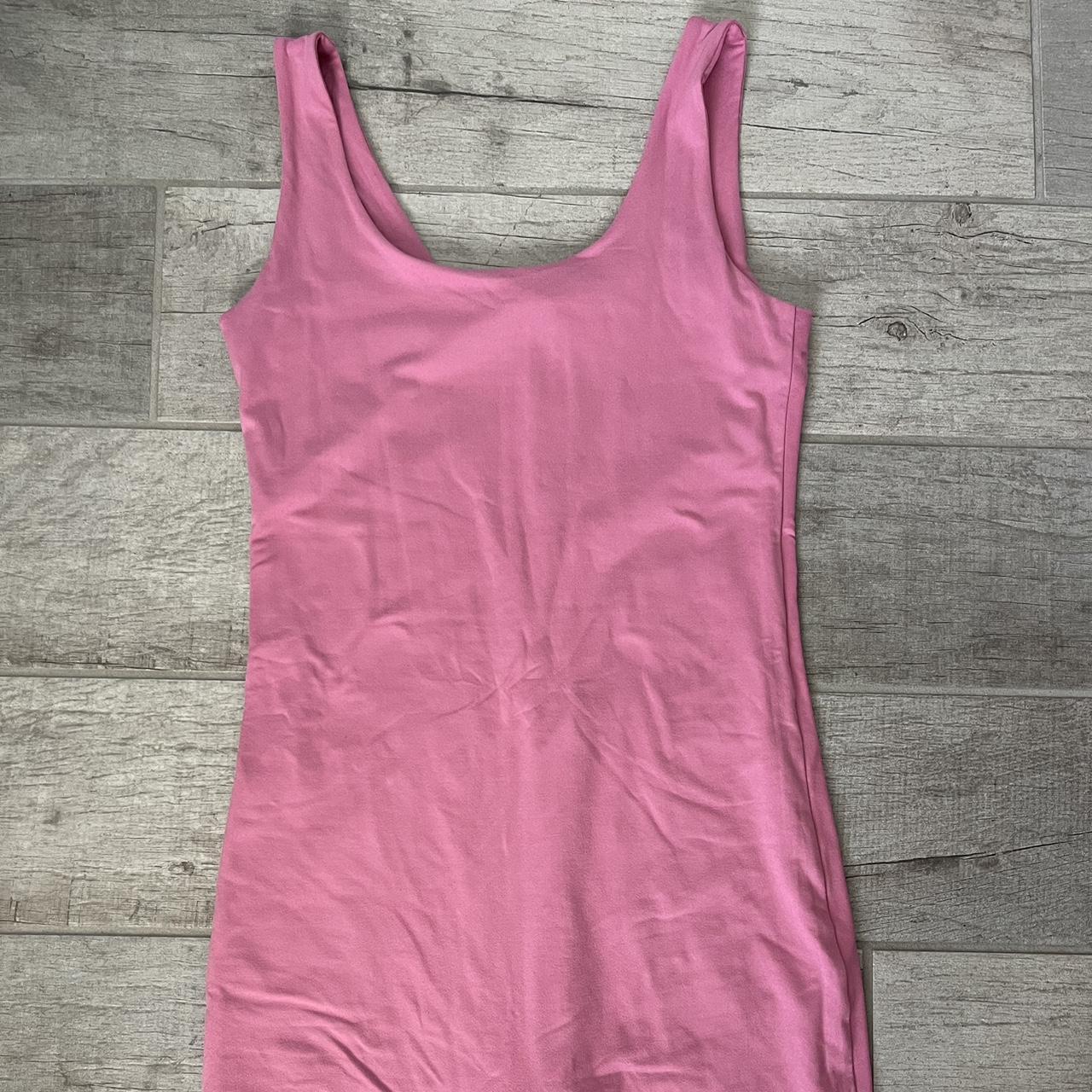 Pink Unitard - worn once for picture - size small -... - Depop