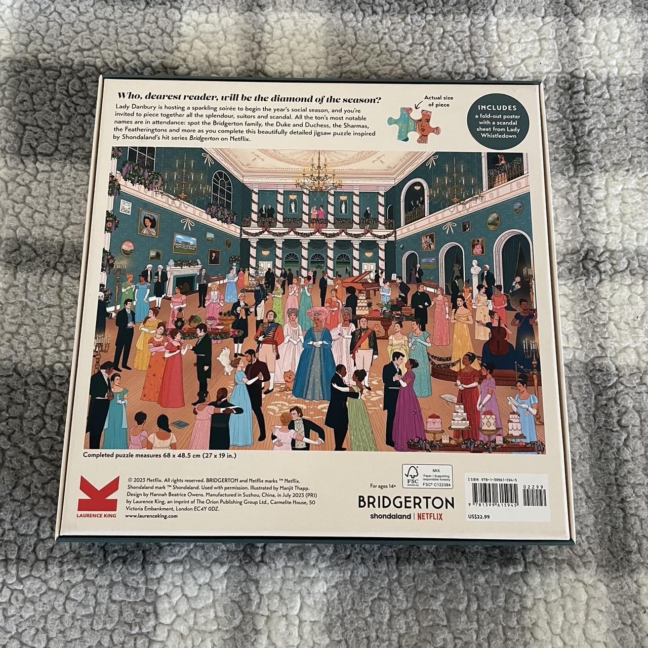 the world of bridgerton puzzle - brand new... - Depop