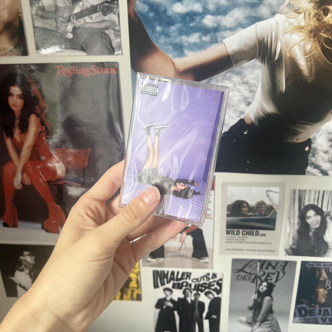 olivia rodrigo guts red alt cover cassette... - Depop