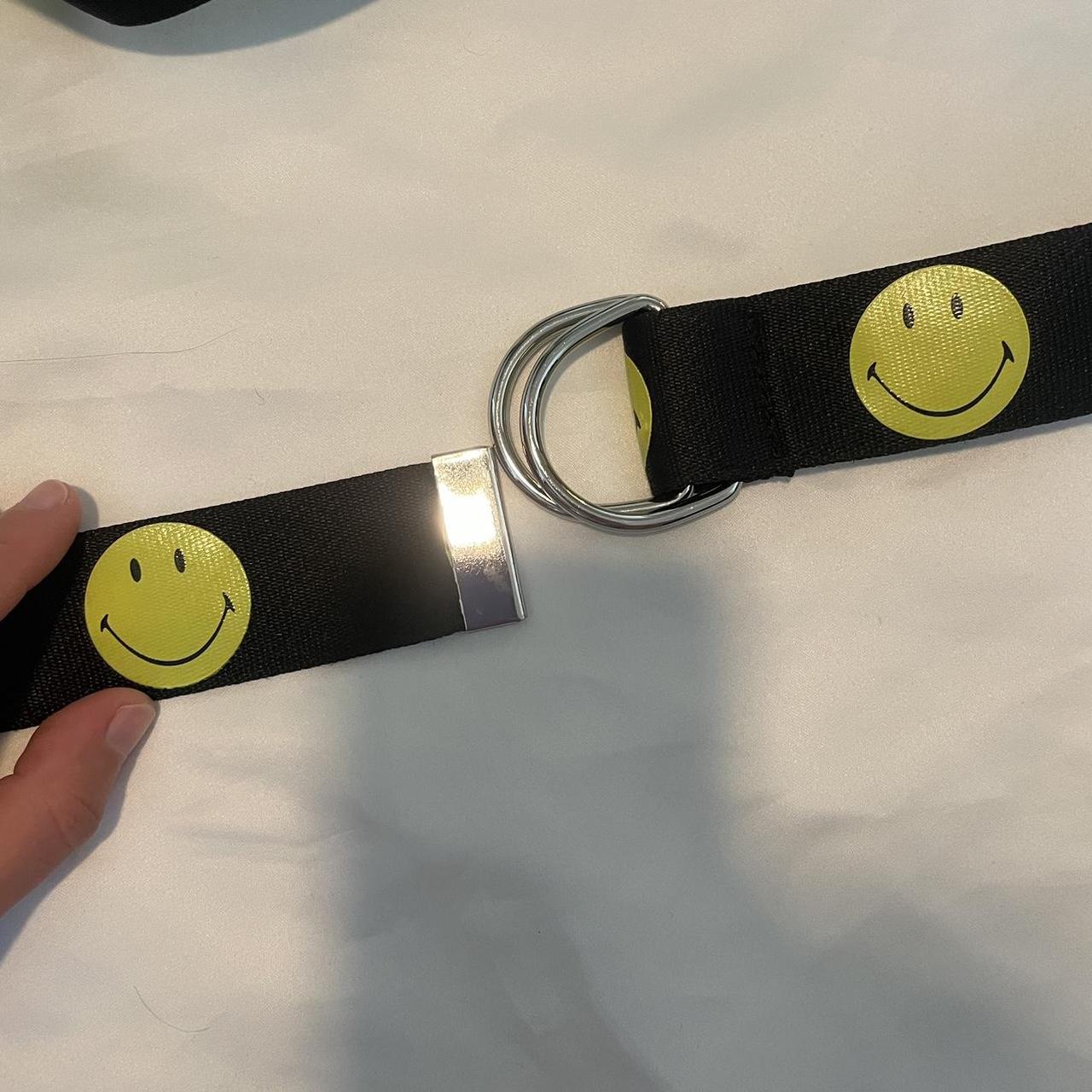 H&M smiley happy face belt Worn a couple times... | Depop