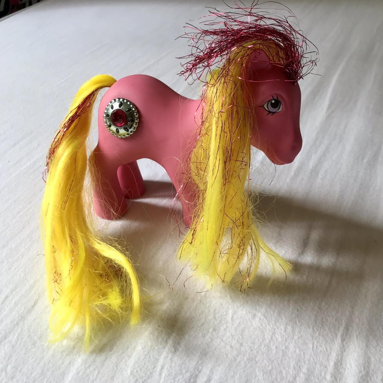 Vintage 1987 My Little Pony G1 Princess SUNBEAM Pink... - Depop
