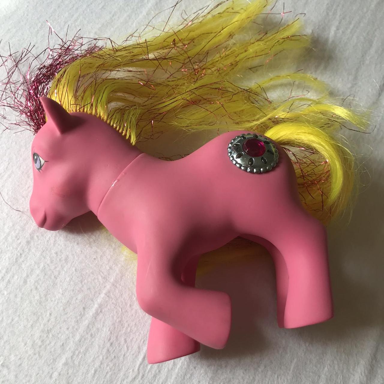 Vintage 1987 My Little Pony G1 Princess SUNBEAM Pink... - Depop