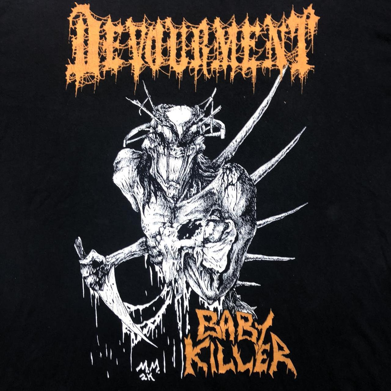 Devourment Babykiller Tee Dated: 2000s Measurements:... - Depop