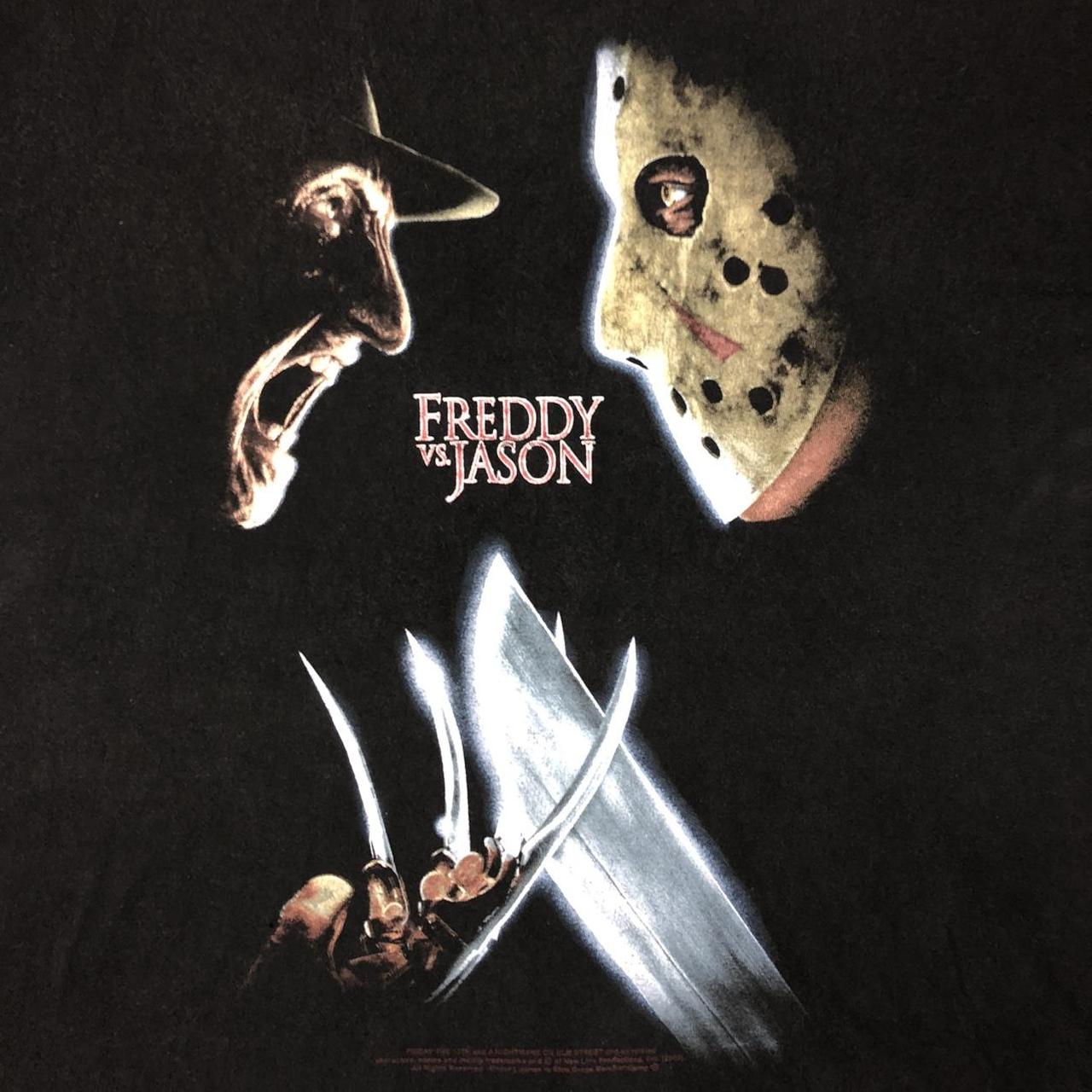 Vintage Freddy VS Jason Tee Dated:... - Depop