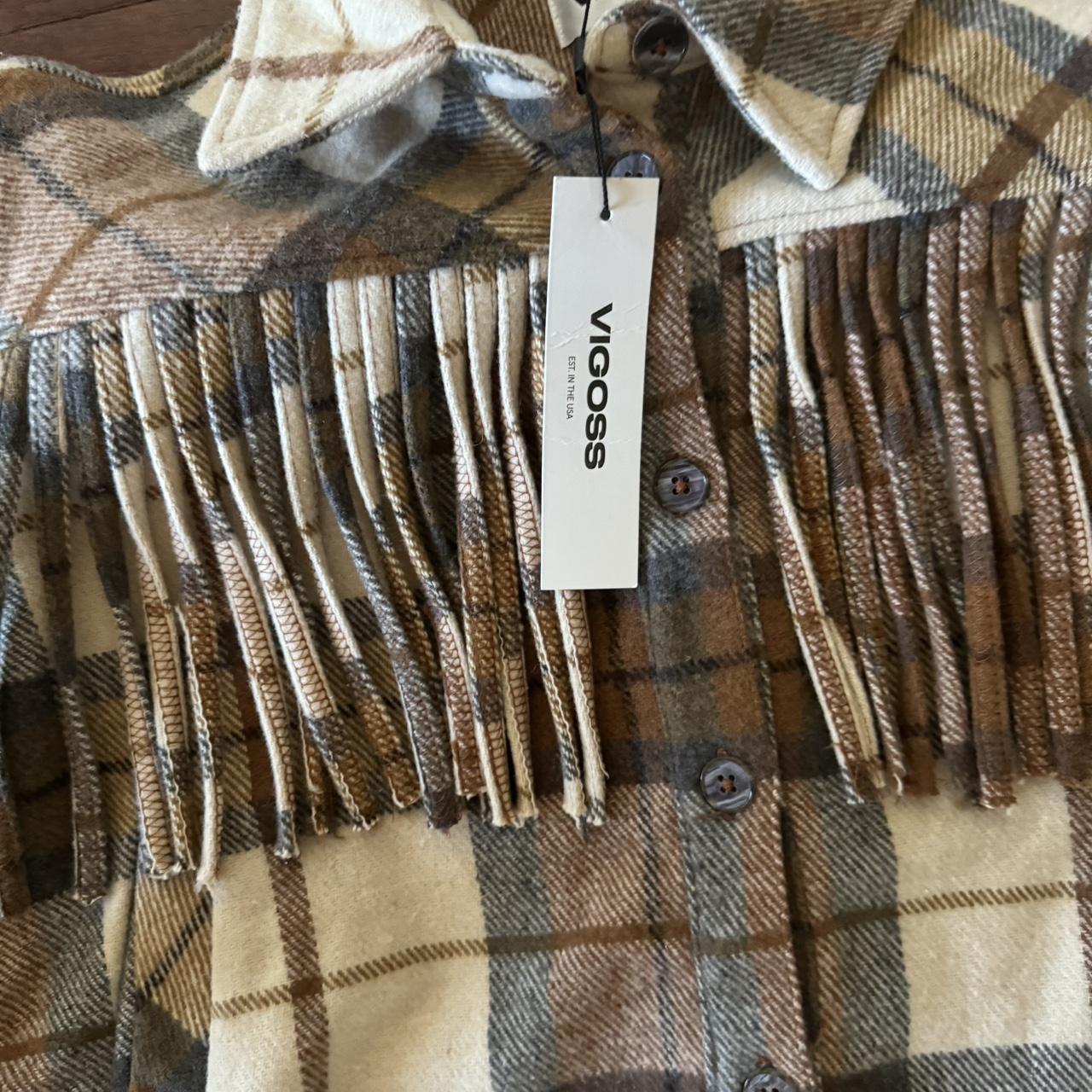 Western jacket Vigoss brand Brand New Size M - Depop