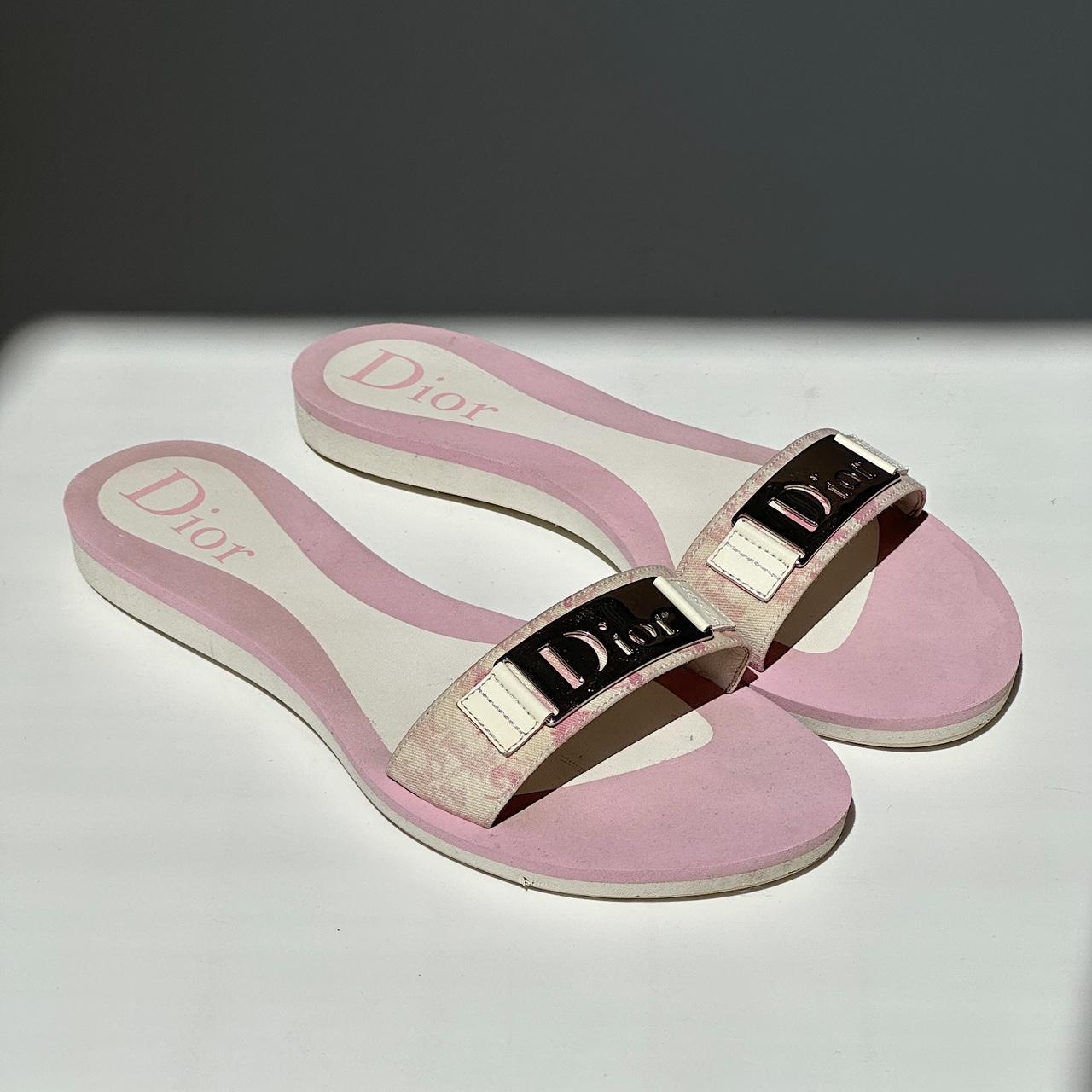 DIOR by John Galliano Logo Monogram Pink 2004... - Depop