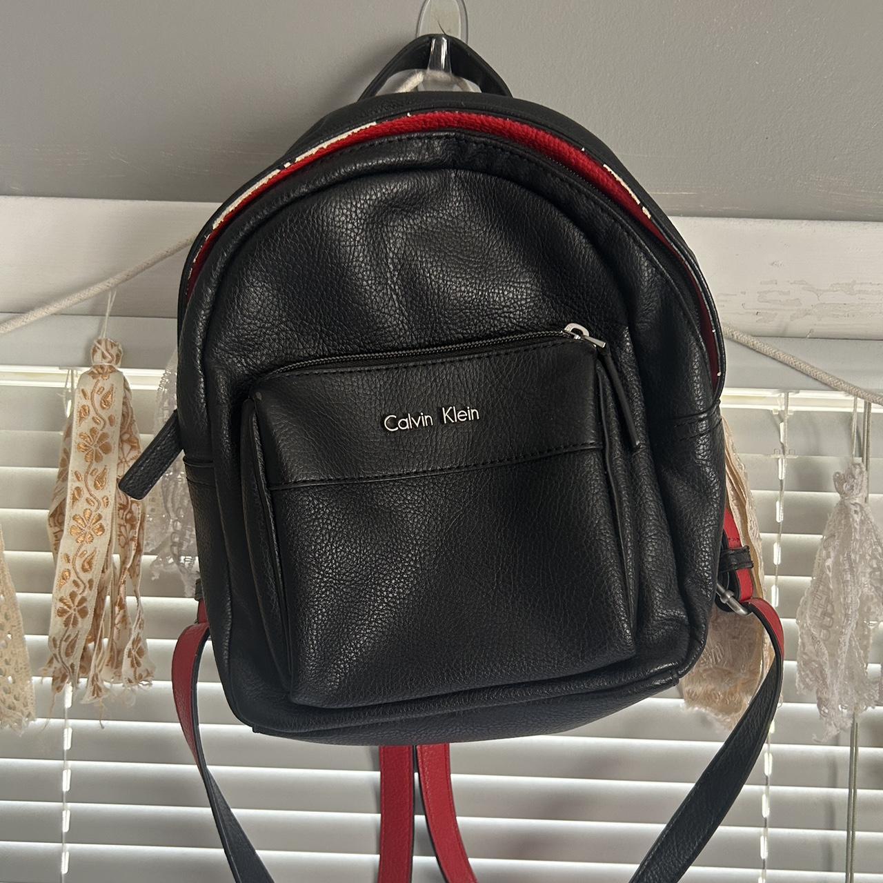 Genuine Calvin Klein mini backpack. A perfect... - Depop