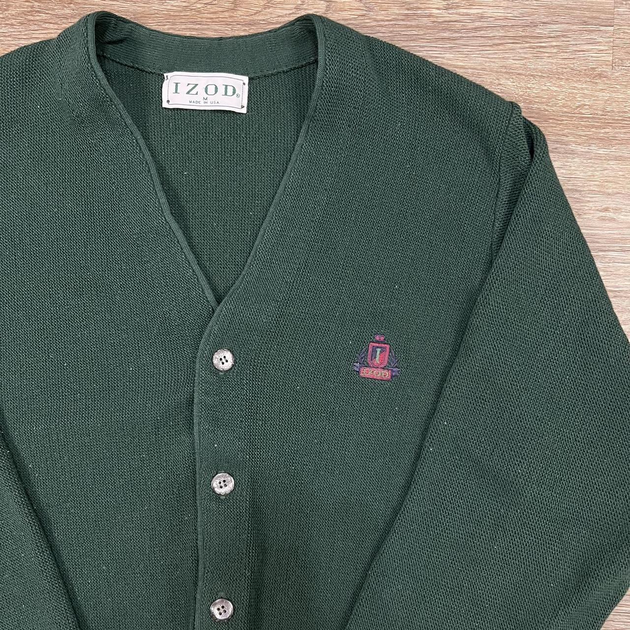 Vintage Cardigan Vintage IZOD cardigan, in a... - Depop