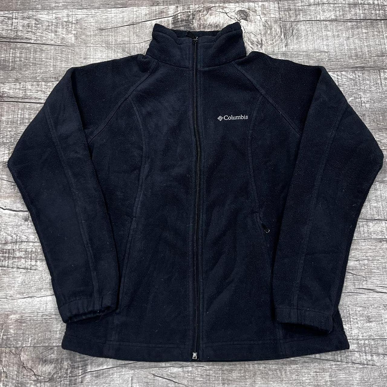 Black Columbia Fleece Jacket Size: Women’s... - Depop