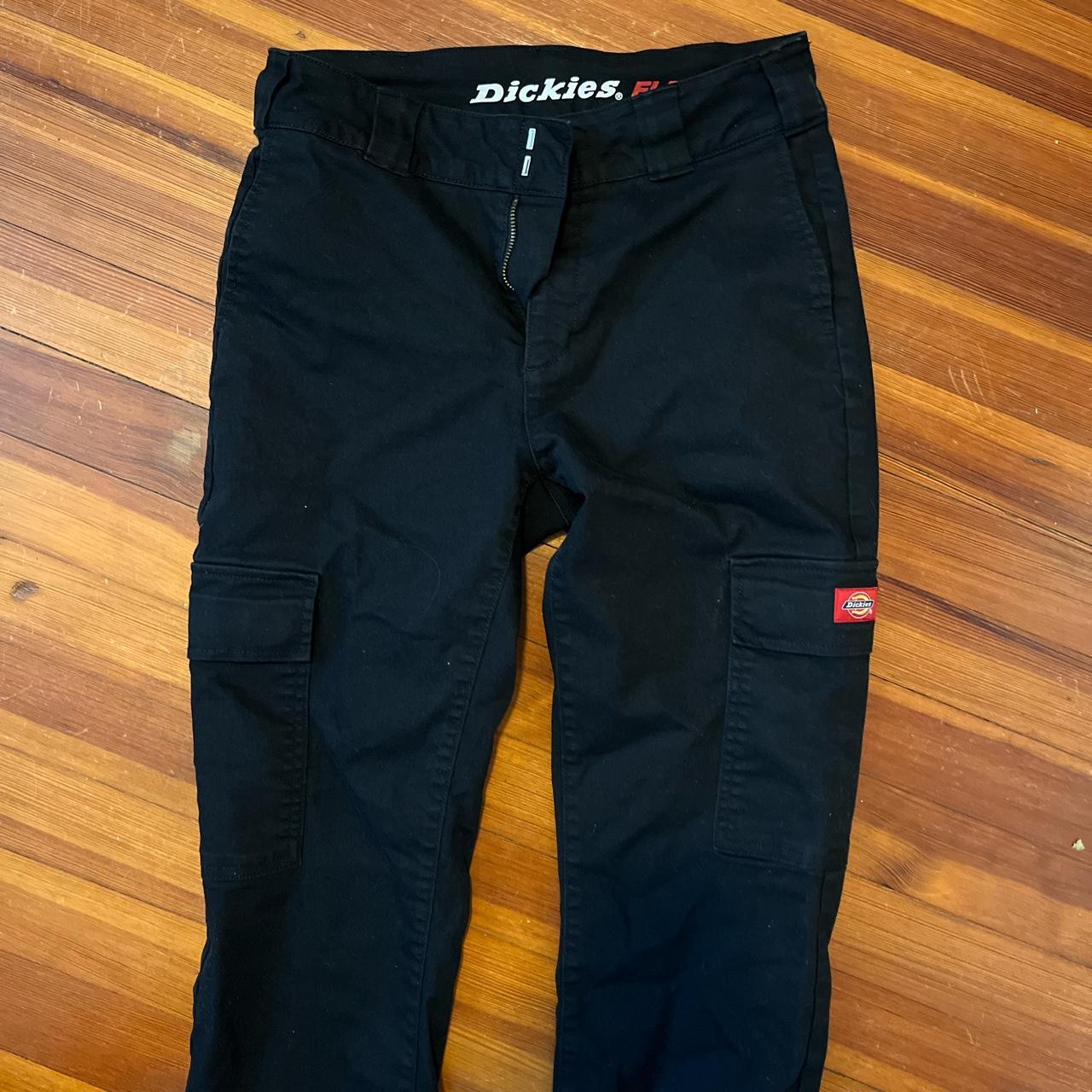 Black Dickie Flex Cargos 5/27 - Depop