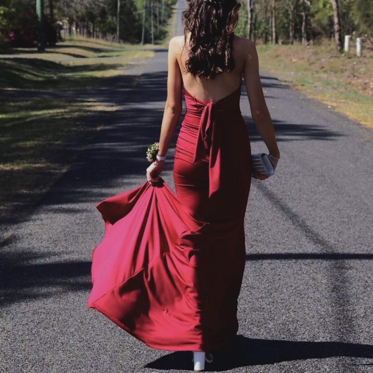 Studio Minc Ruby Red Formal Dress Women’s size 0 /... - Depop