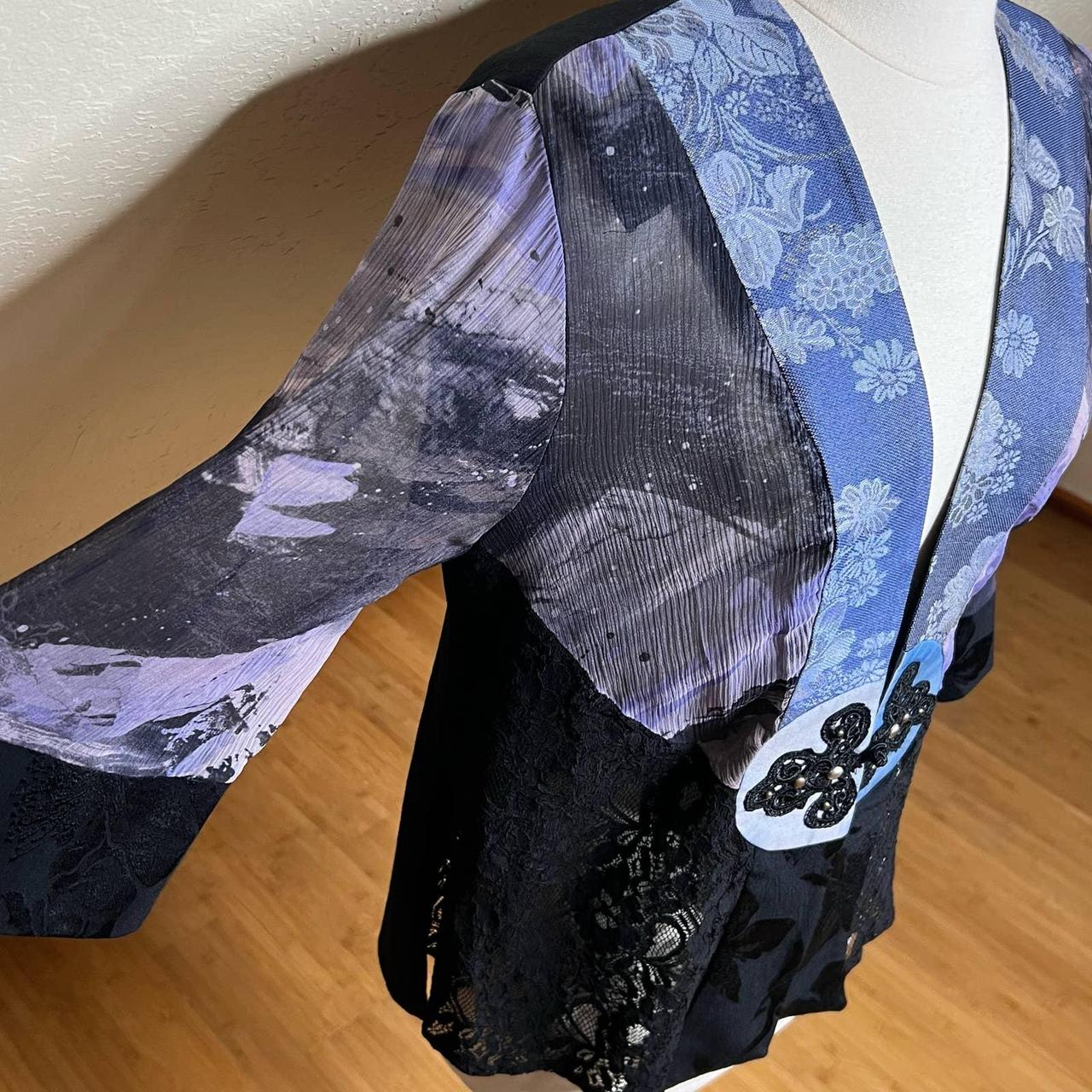 Brand Violet Kay Lined Kimono Jacket. Shoulder... - Depop