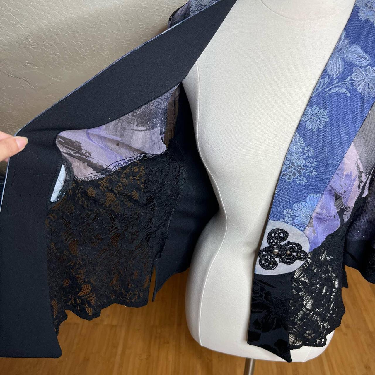 Brand Violet Kay Lined Kimono Jacket. Shoulder... - Depop