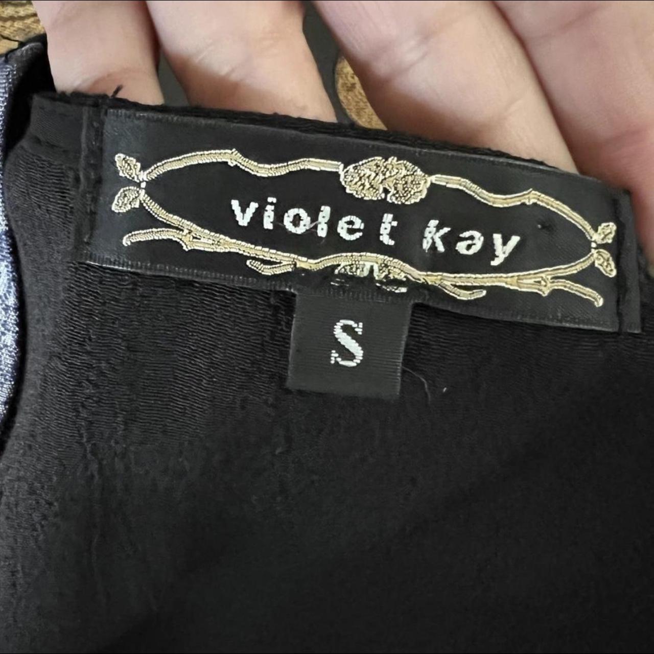 Brand Violet Kay Lined Kimono Jacket. Shoulder... - Depop