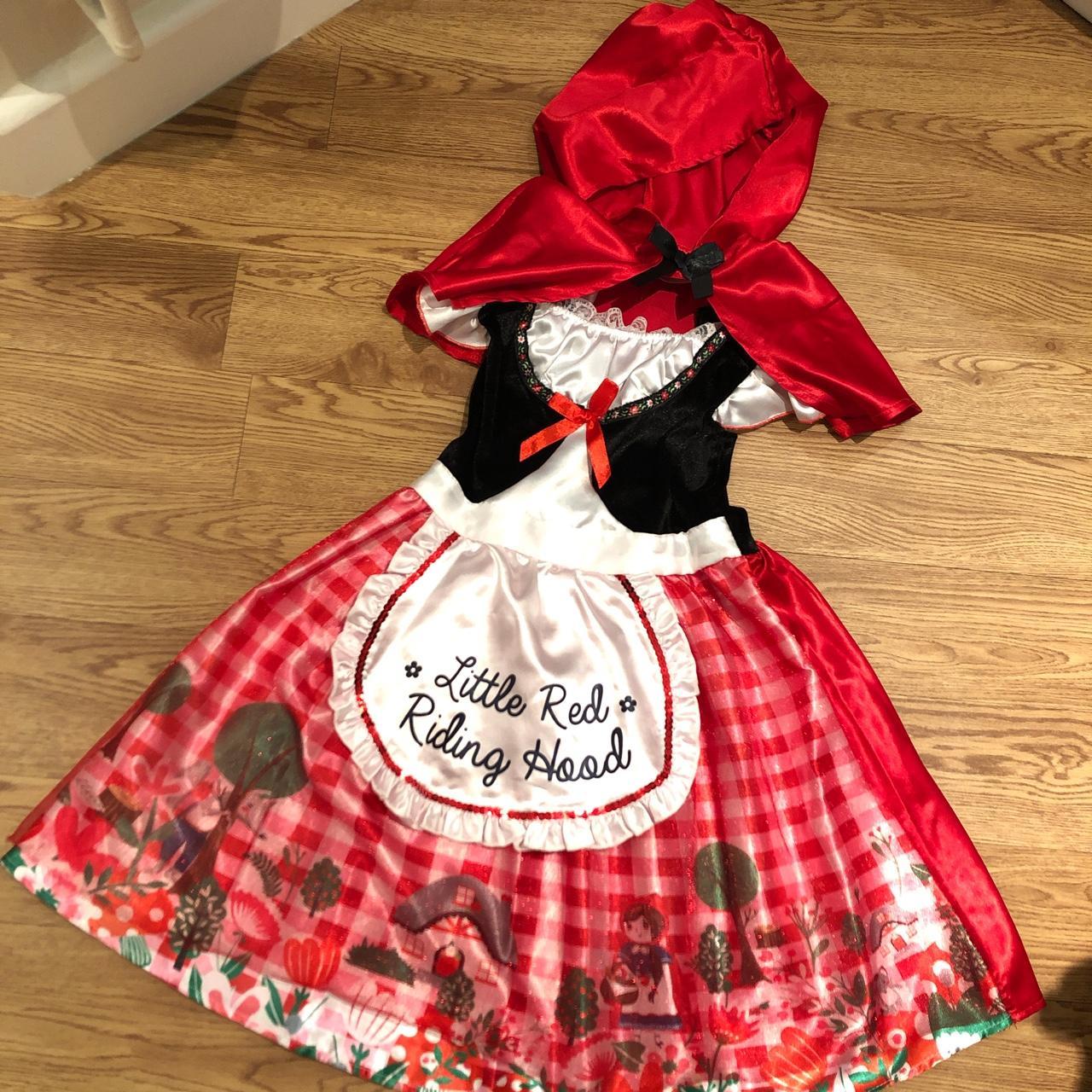 Little Red Riding Hood fancy dress costume Age 5-6... - Depop