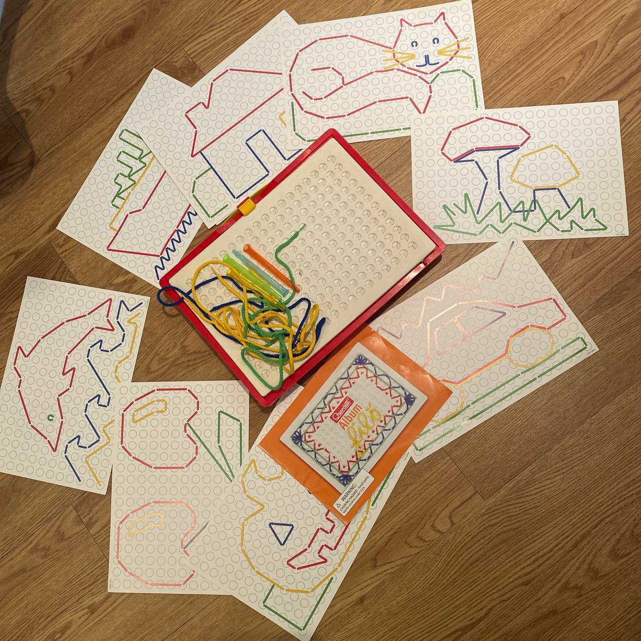 Quercetti threading board Create great threading... - Depop