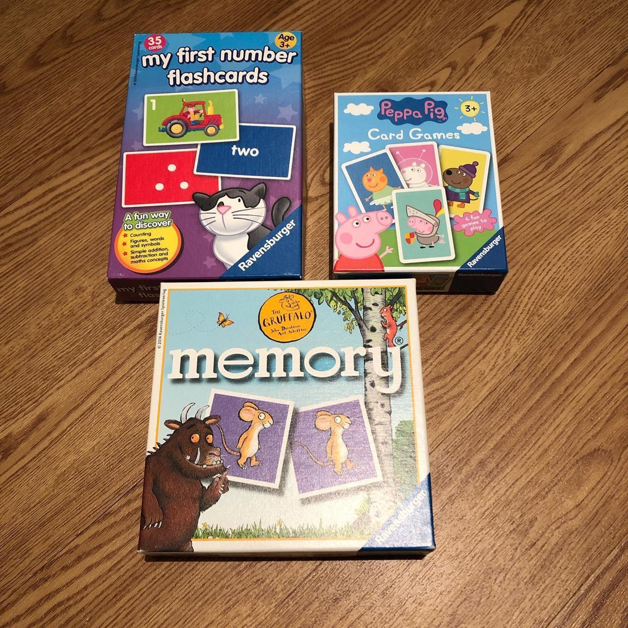 Toddler/preschool card / game bundle Age 3+ Very... - Depop
