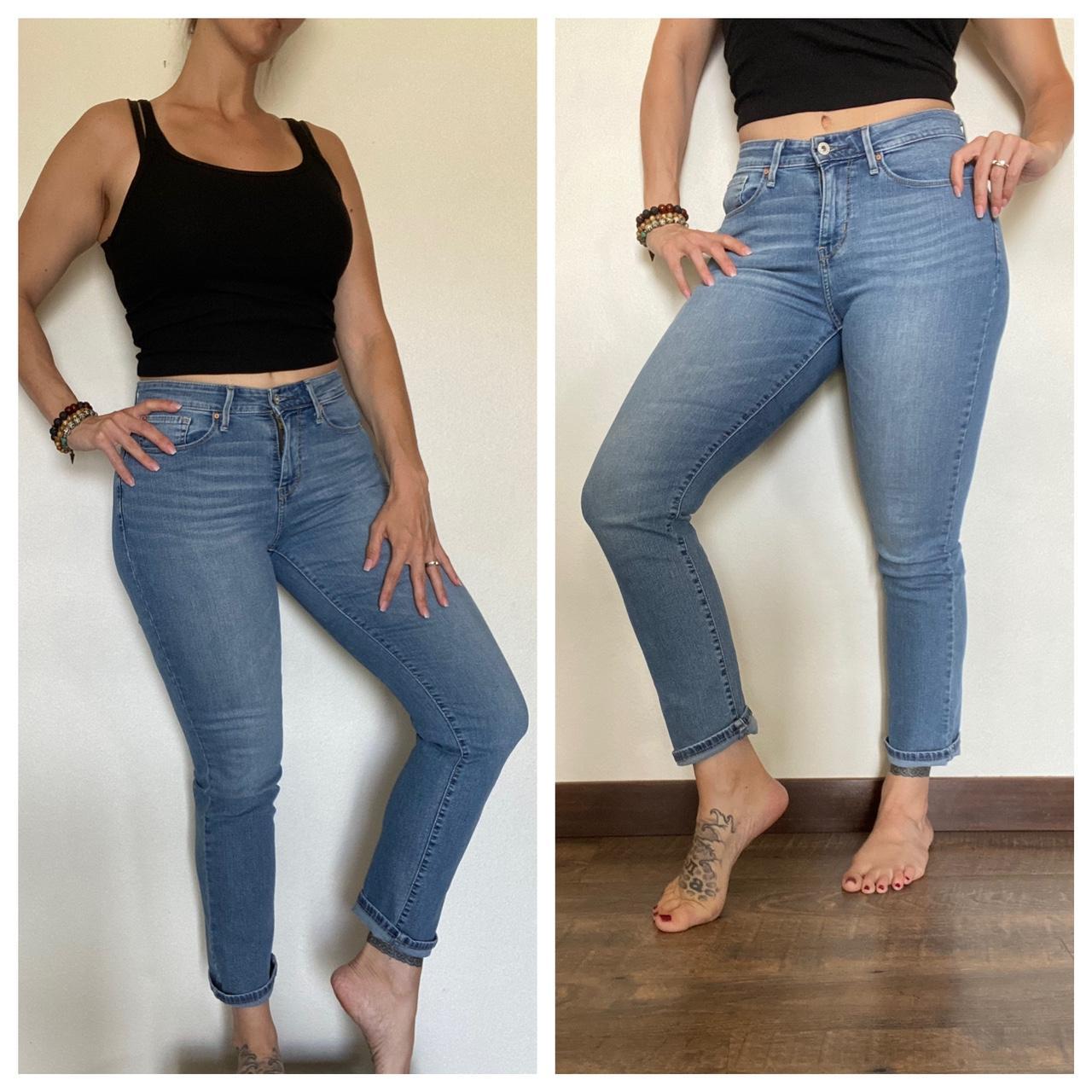 Levi’s Straight Jeans Mid Rise Size 27 Size 4 MSRP:... - Depop