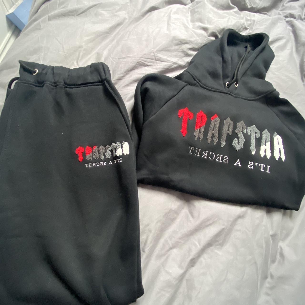 Trapstar chenille tracksuit Xl Brand new - Depop