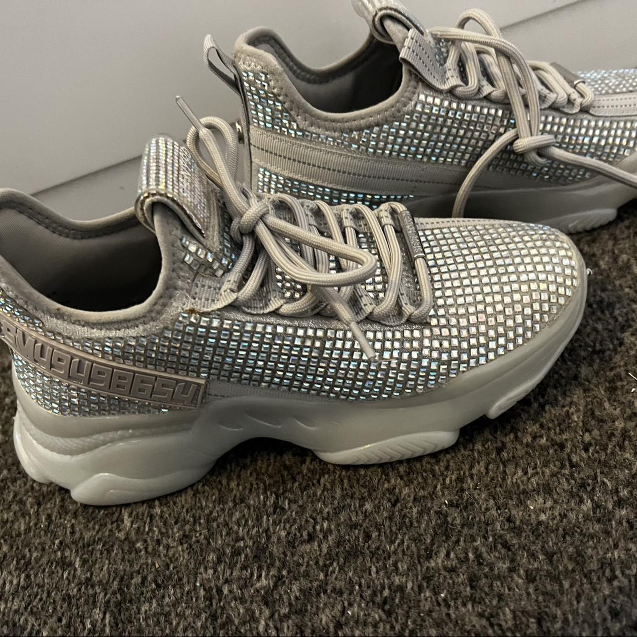 Steve Madden trainers Diamanté rhinestone Brand... - Depop