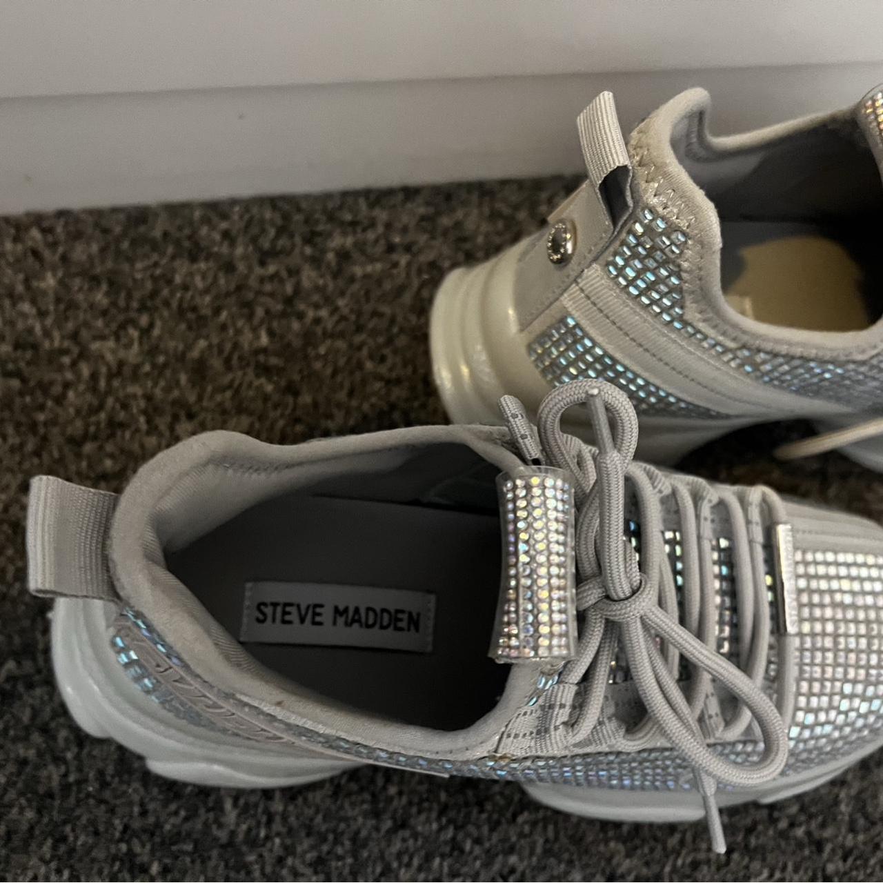 Steve Madden trainers Diamanté rhinestone Brand... - Depop