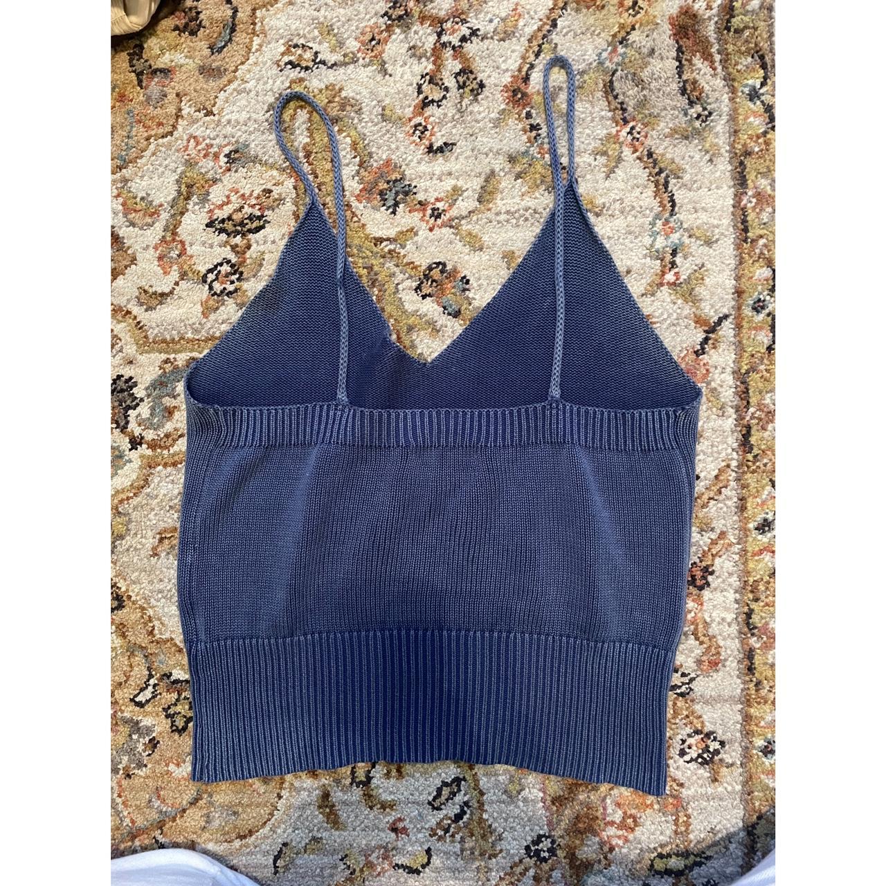 Super cute blue crop top from Gianni Bini :) No... - Depop