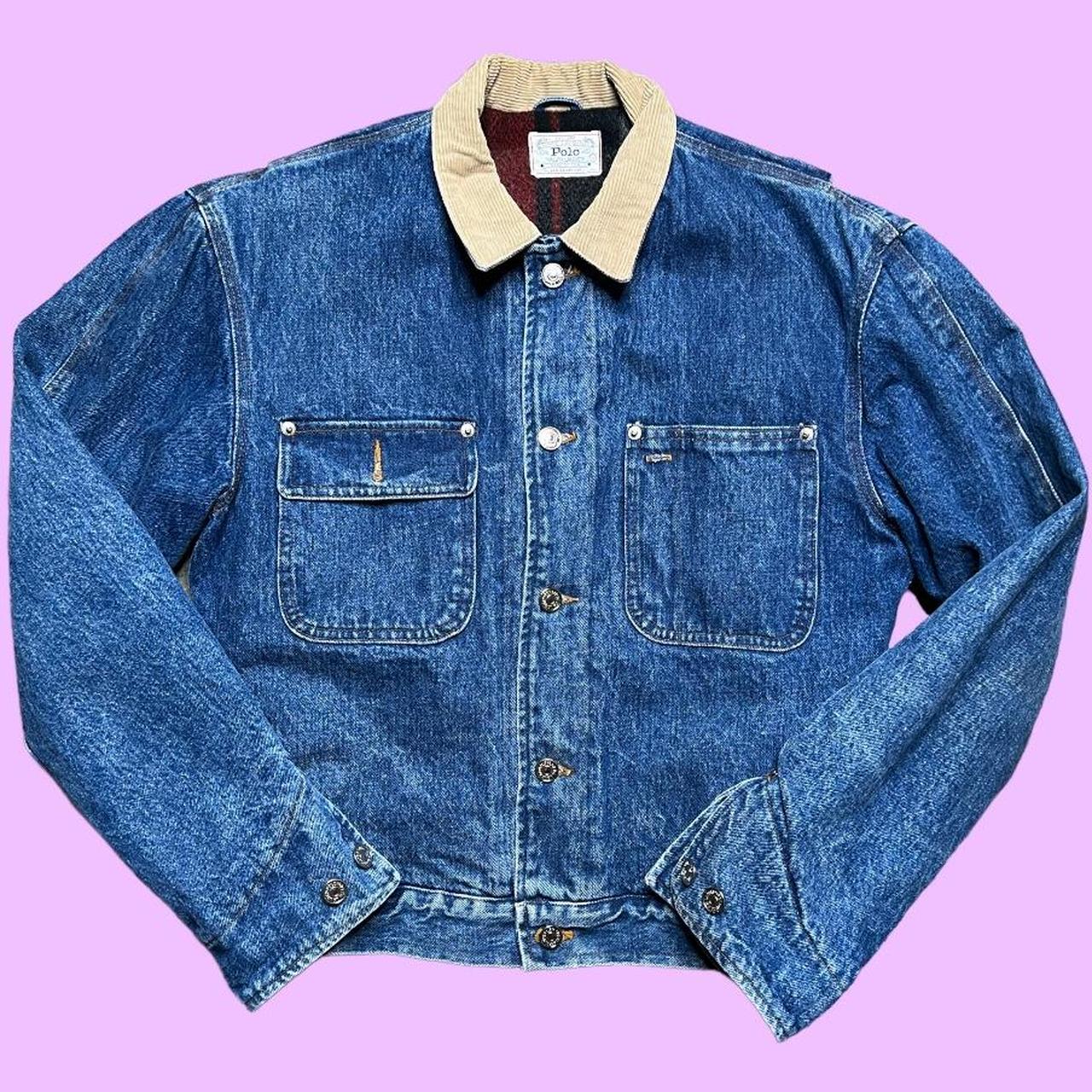 Polo Ralph Lauren Men's Blue Jacket | Depop