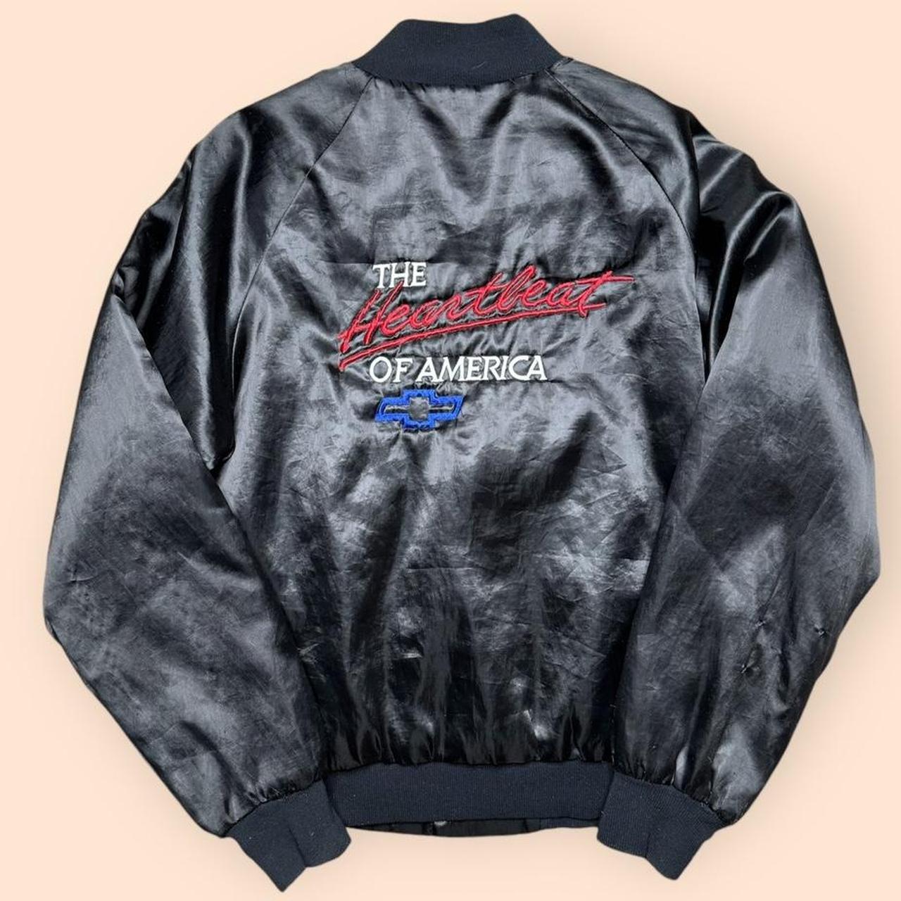 Get your hands on this vintage Chevrolet jacket from... - Depop
