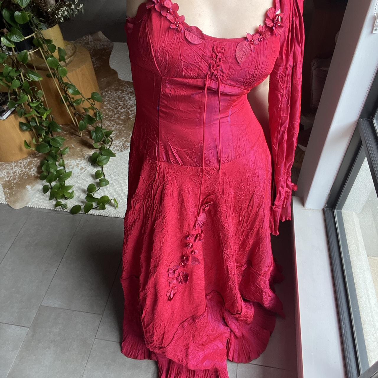 Free shipping!!! The most gorg vintage iridescent... - Depop