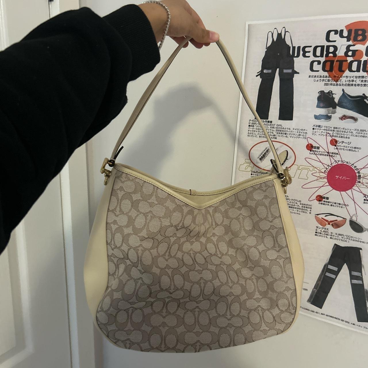 brand new Coach tan shoulder bag - Depop