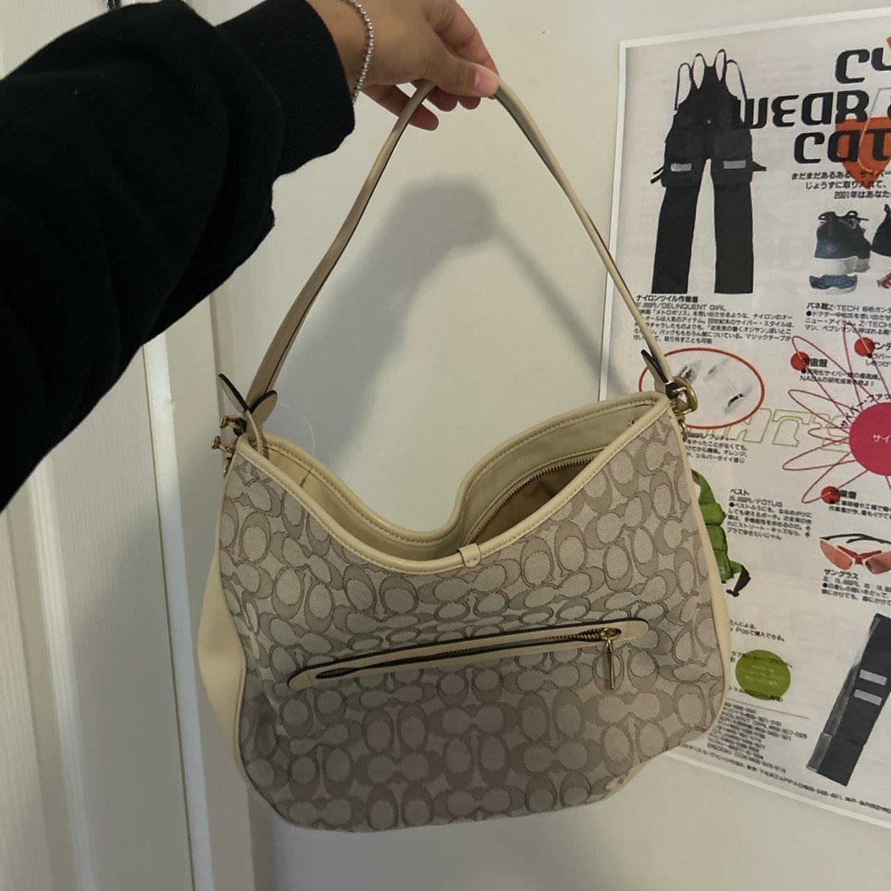 brand new Coach tan shoulder bag - Depop