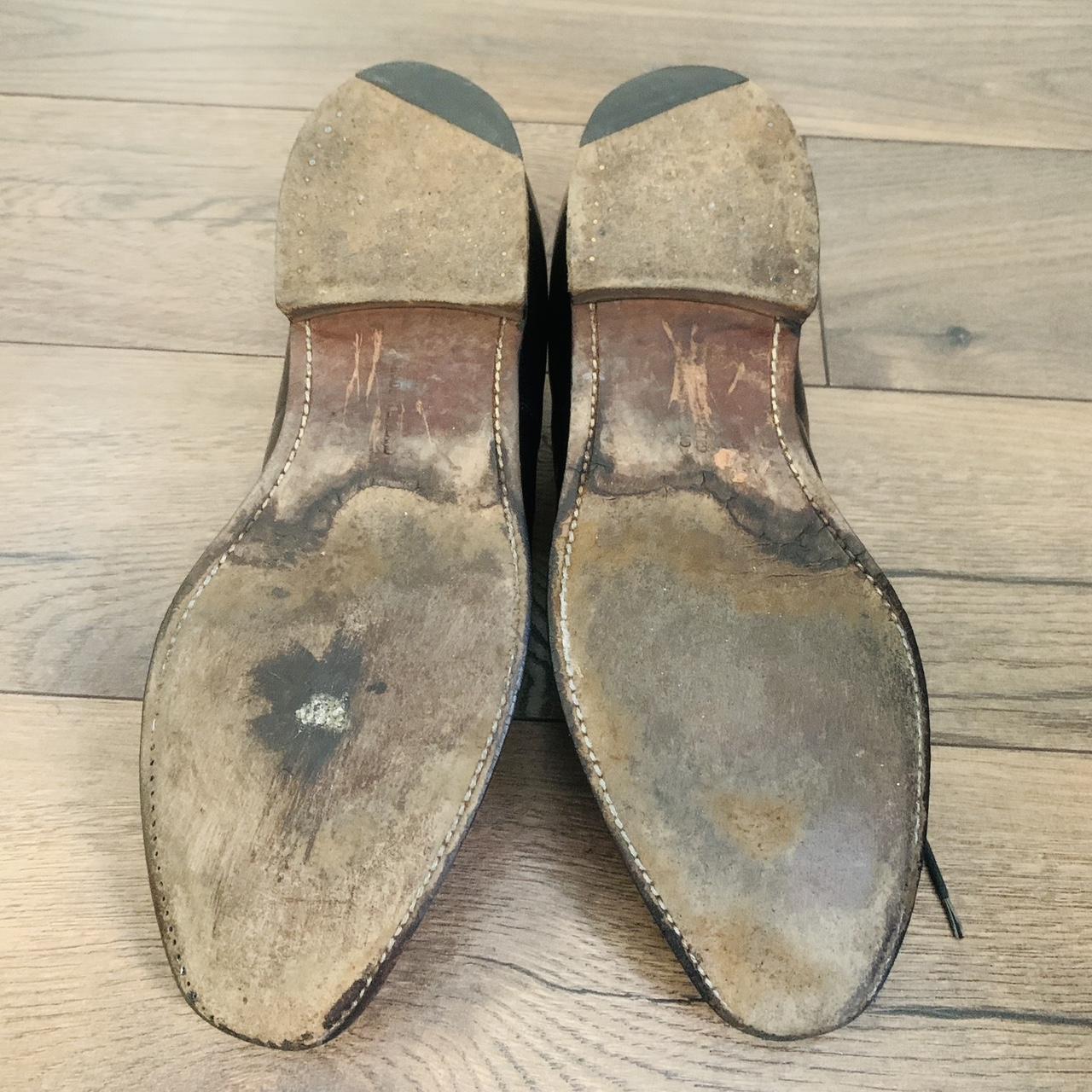 JONES BOOTMAKER MADE IN ENGLAND COLOGNE LEATHER... - Depop