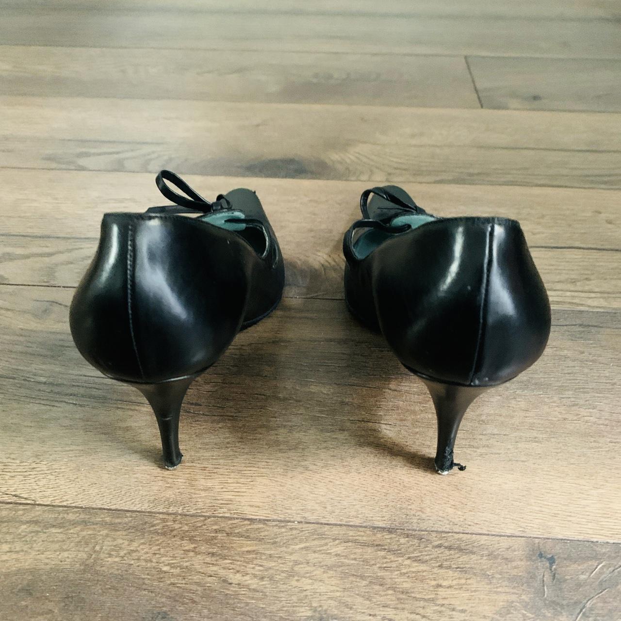 SIGERSON MORRISON Black Norris Leather Pointed... - Depop