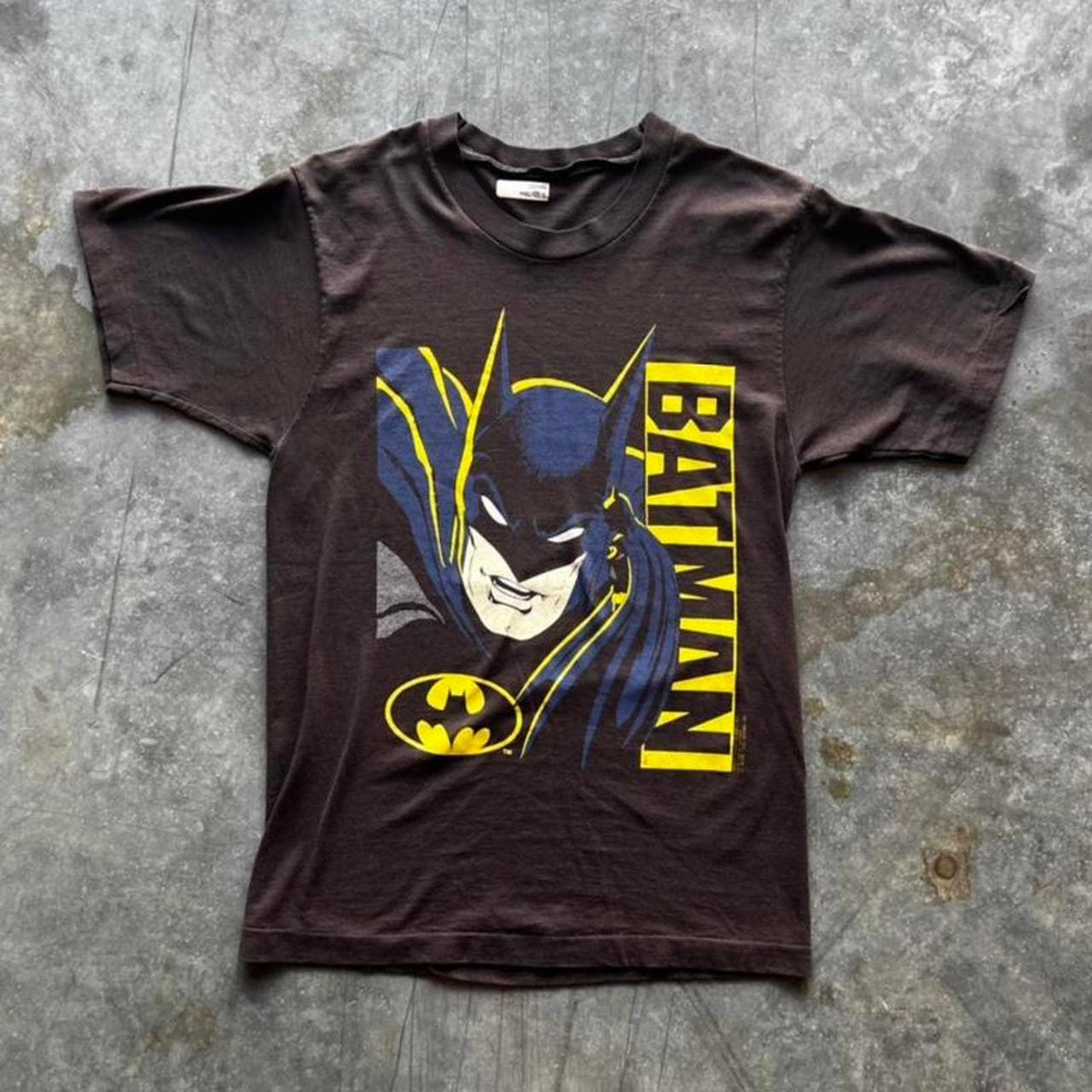 Vintage T Shirt. Vintage 1988 Batman DC Comics Tee.... - Depop