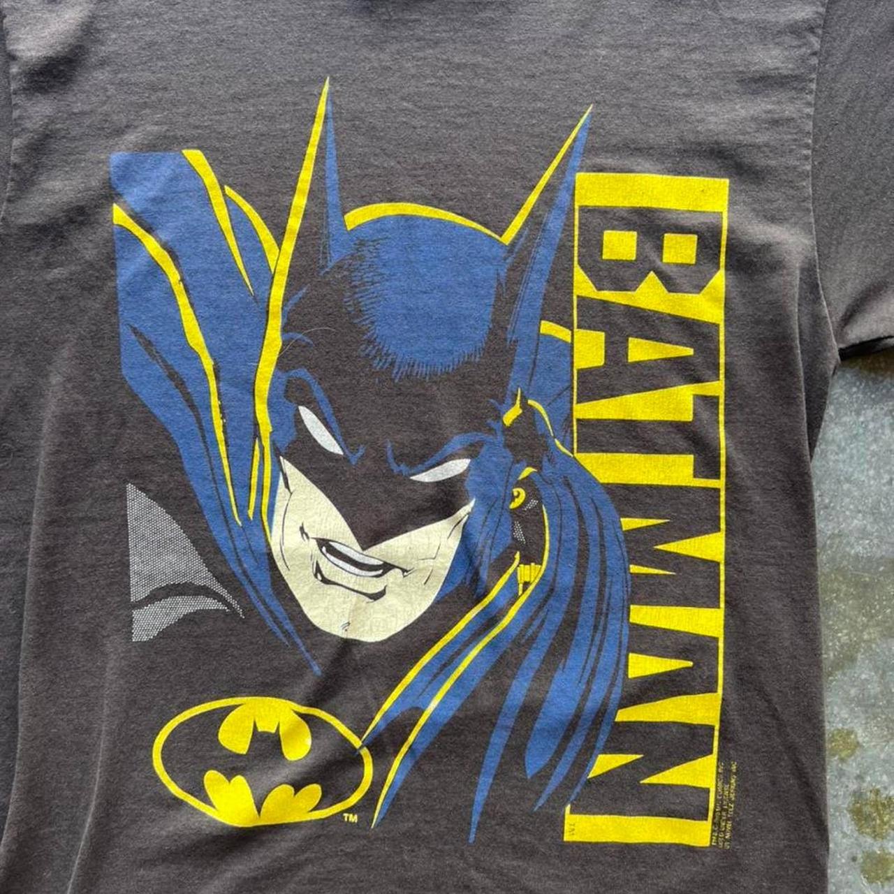 Vintage T Shirt. Vintage 1988 Batman DC Comics Tee.... - Depop
