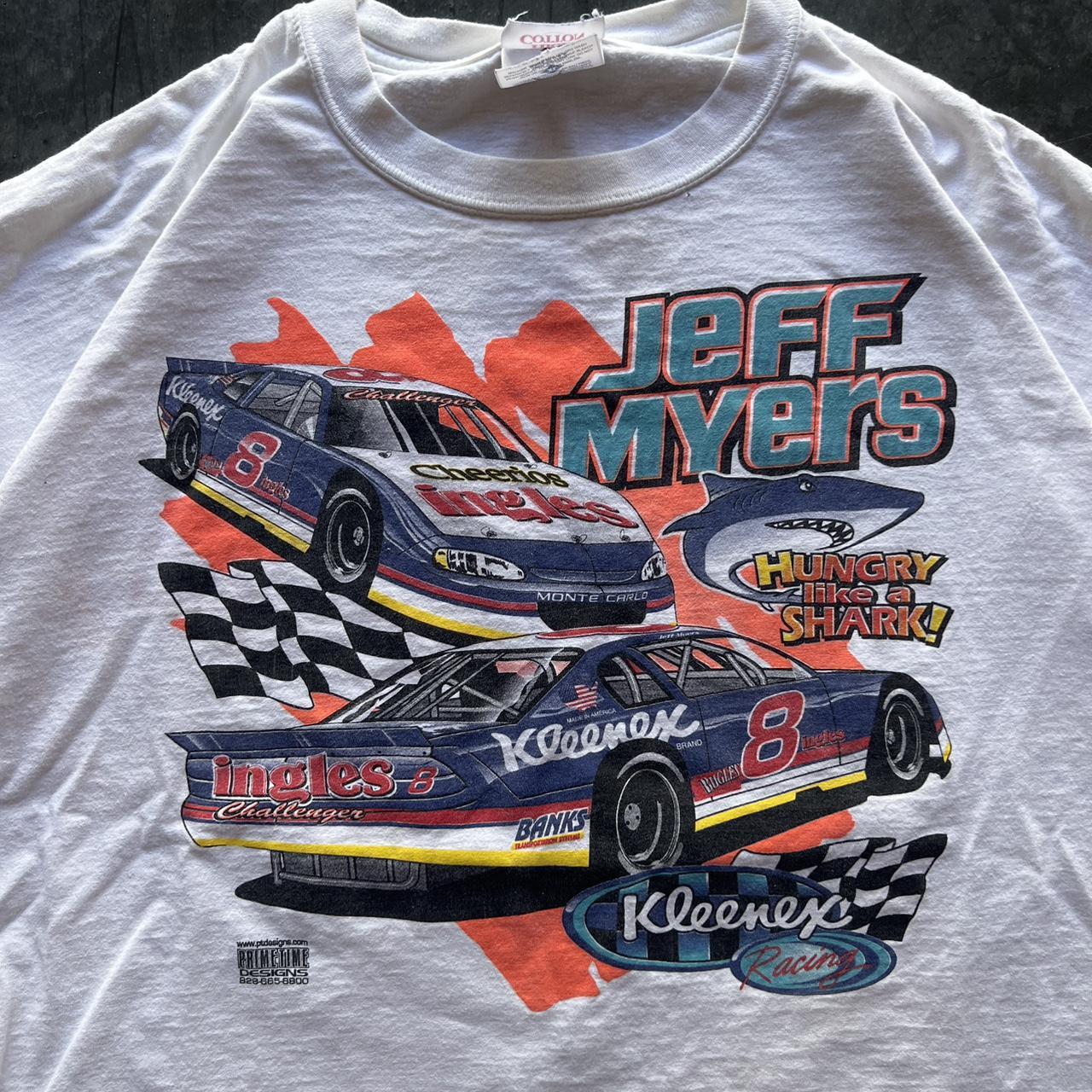 Vintage Nascar Jeff Myers Racing Racecar... - Depop