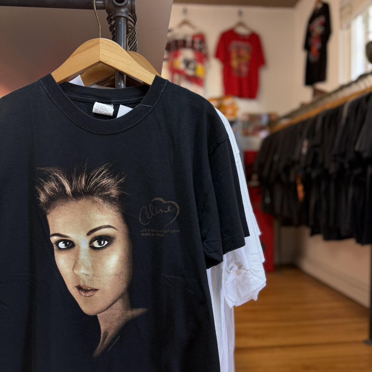 Vintage 1999 Celine Dion Band Music Concert Tour... | Depop