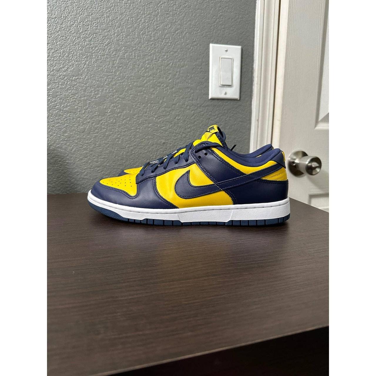 Mens Nike Michigan Dunk Low Retro Sz 11 Worn once... - Depop