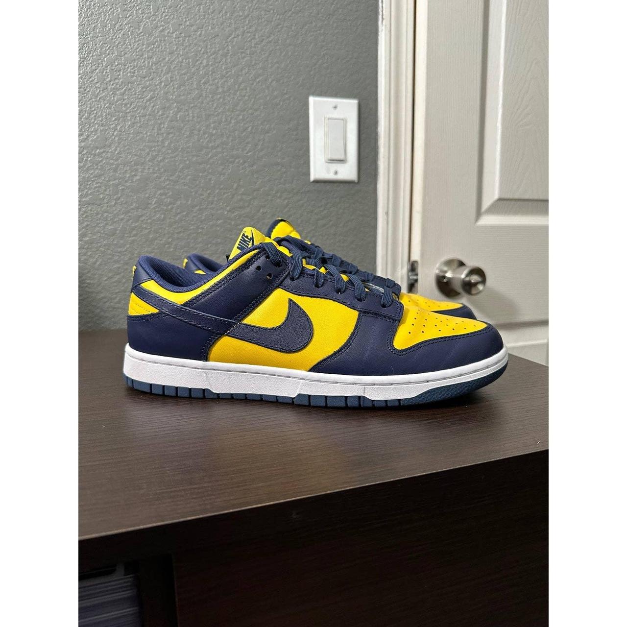 Mens Nike Michigan Dunk Low Retro Sz 11 Worn once... - Depop