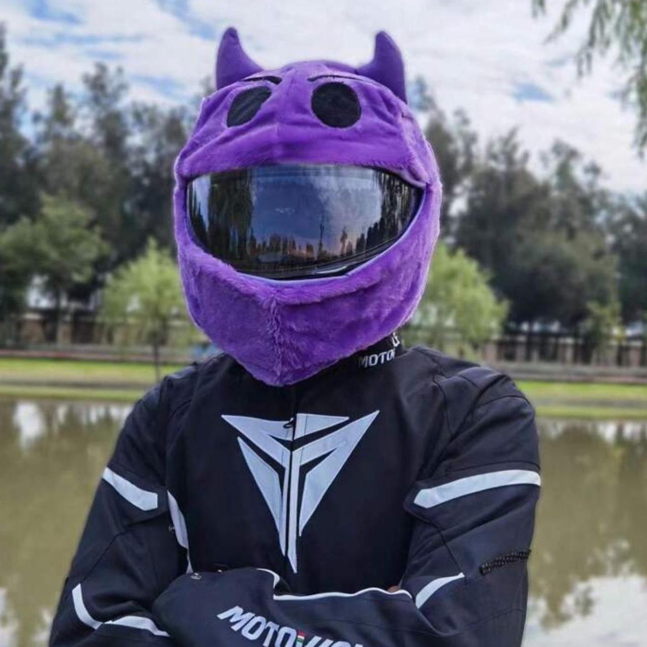 Devil & Turkey Helmet Covers 🤎 Sold together, brand... - Depop