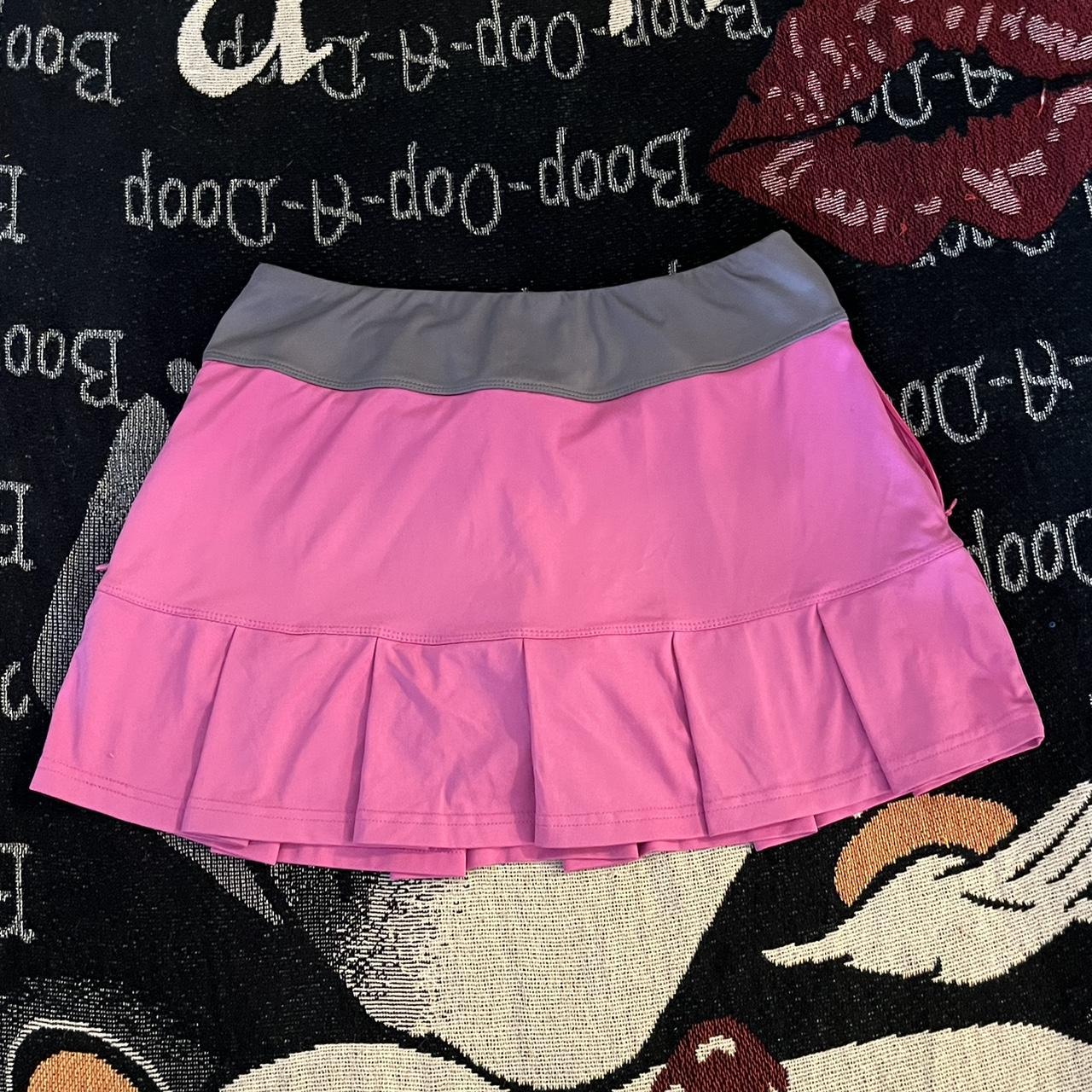 A Hot Pink Tennis Skirt With Pockets Super Cute Depop