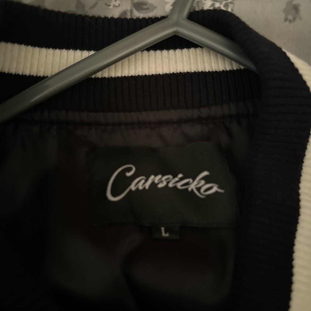 Carsicko Baseball Jacket Deadstock Size Large Worn... - Depop