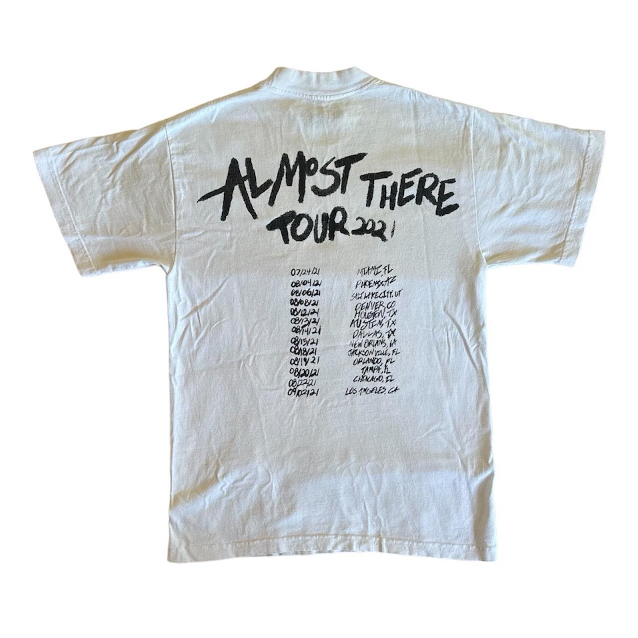 Rare Lucki White ‘Almost There’ Tour Graphic... - Depop