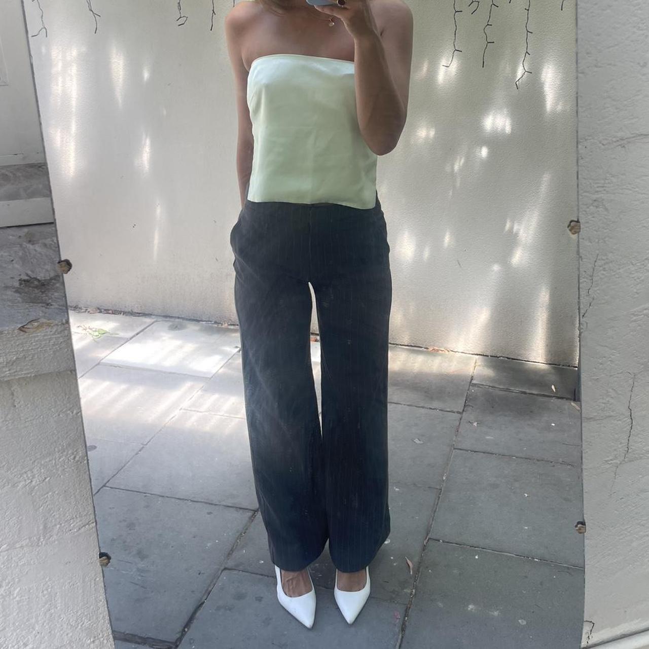 Original Mr Winston Archie tie top in Mint This top... | Depop