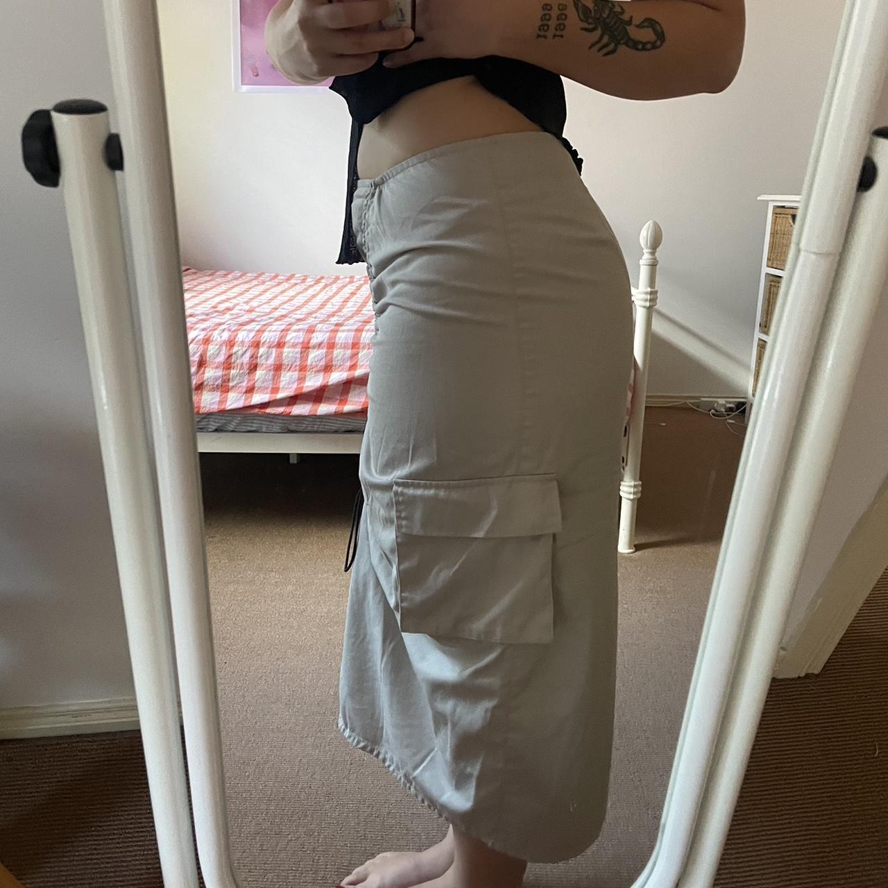 Motel rocks cargo skirt Such a flattering... - Depop