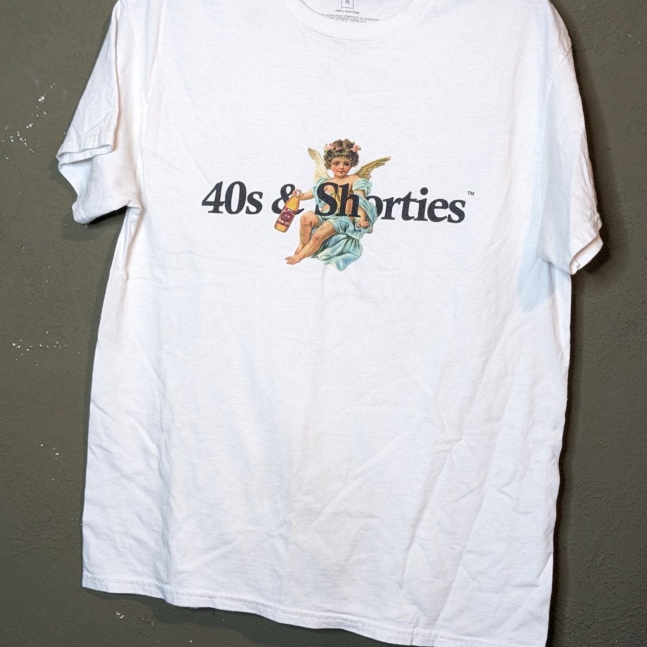 40s shorties Cotton T Shirt - Depop