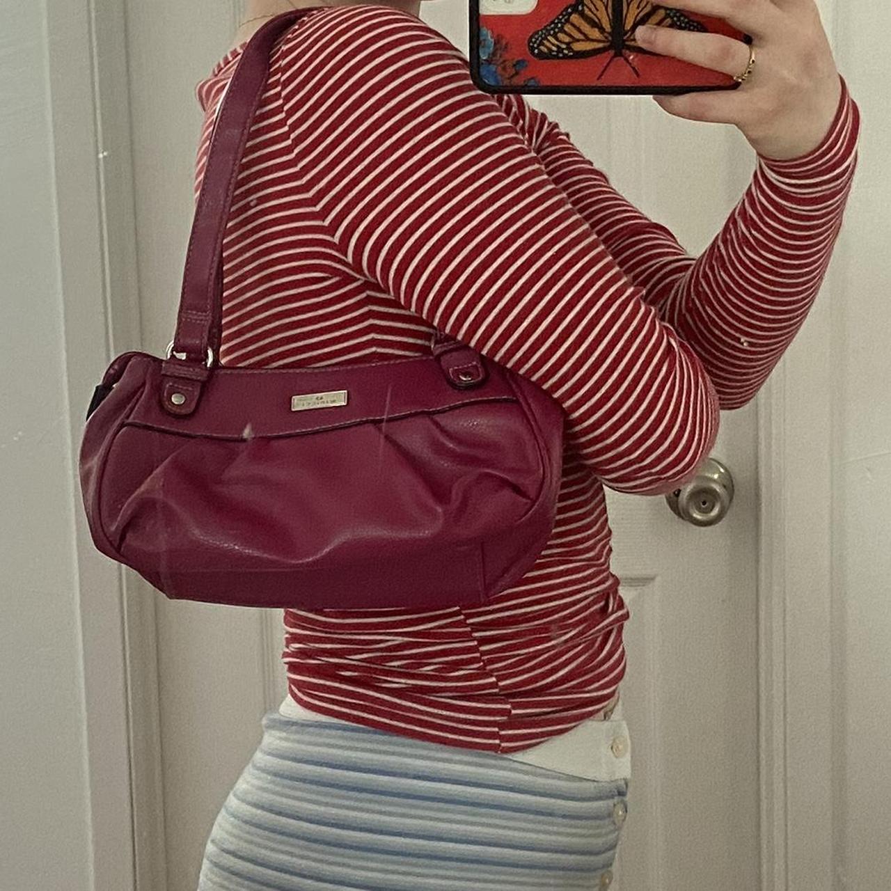mini magenta pink shoulder bag #y2k #sharpay fits... - Depop